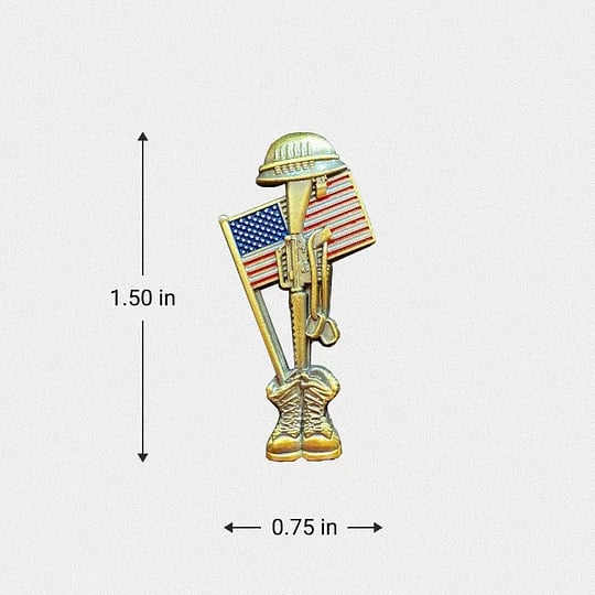 Handmade Soldier Memorial Pin – EETTSY