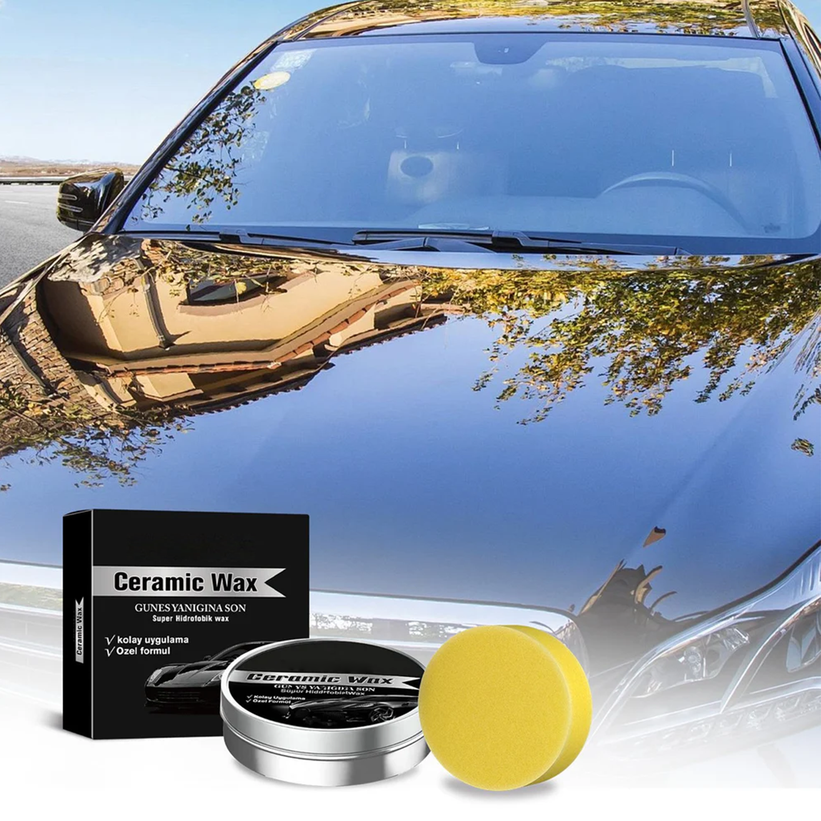🔥🚗 Ceramic Additive Wax Cream Polish – EETTSY