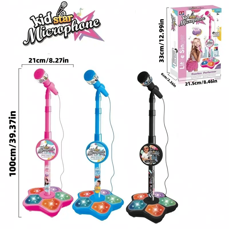 🎤 All-in-One Kids Karaoke Microphone Toy – Unleash Your Child’s Inner ...